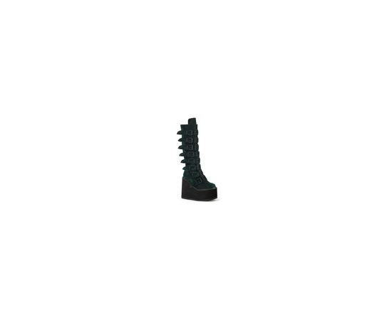 Demonia Womens Mid Calf And Knee High Boots Swing 815emerald